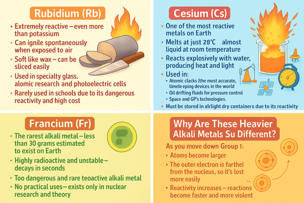Alkali Metals Explained – Properties, Reactions & Uses