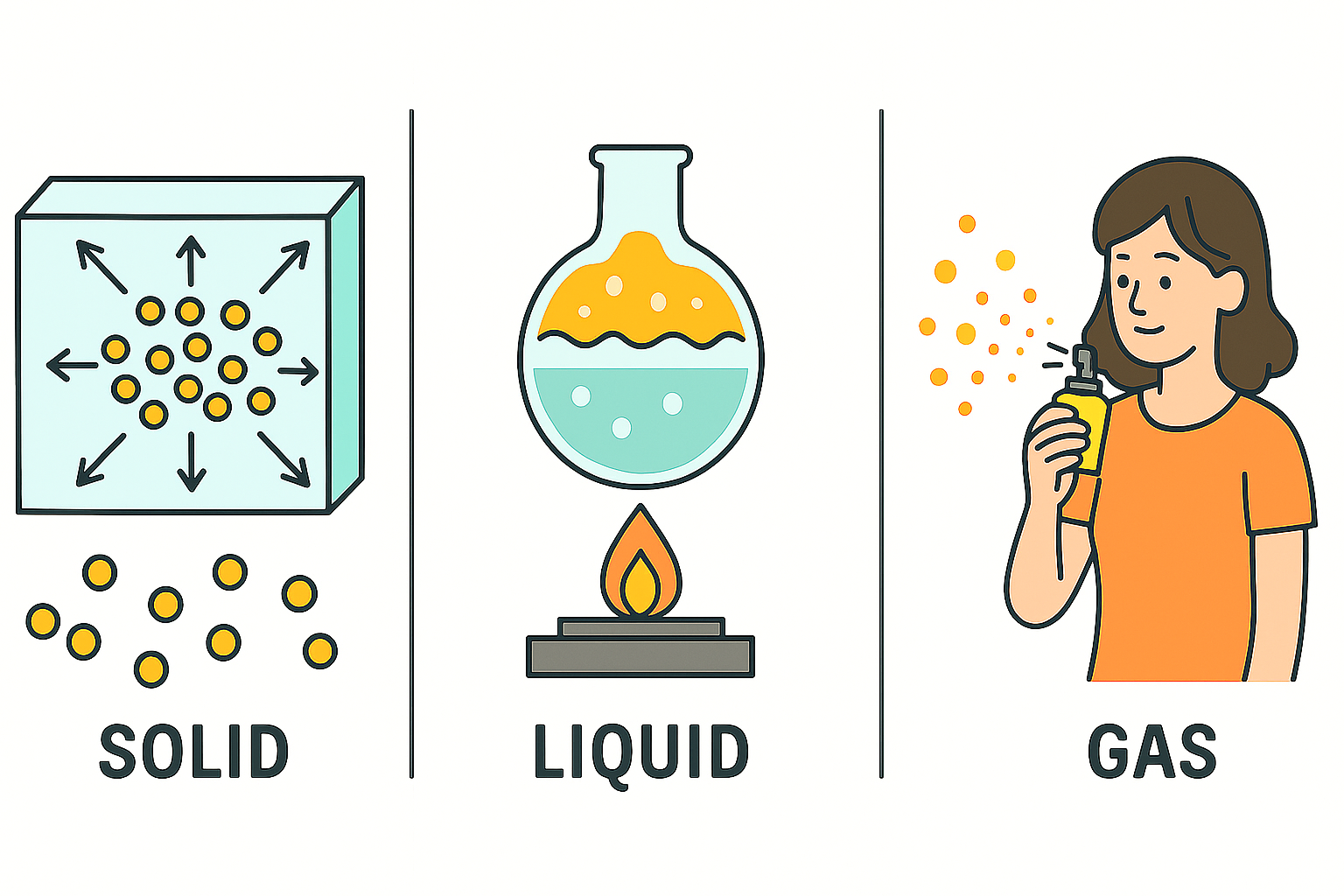 States of Matter (GCSE) – Solids, Liquids & Gases Explained