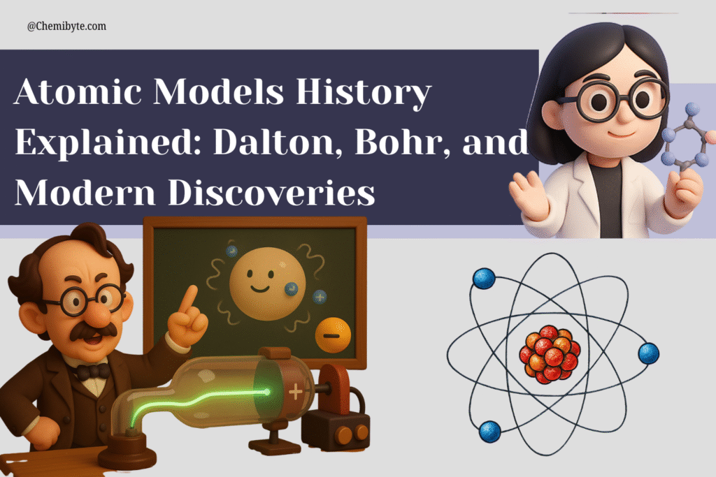 Atomic Models Dalton Bohr And Modern Model Discovery